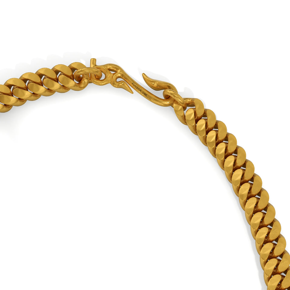 24k Gold Cuban Link Chains – Kuvera
